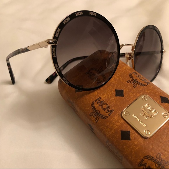 MCM | Accessories | Mcm Black Sunglasses With Multicolored Temples | Poshmark